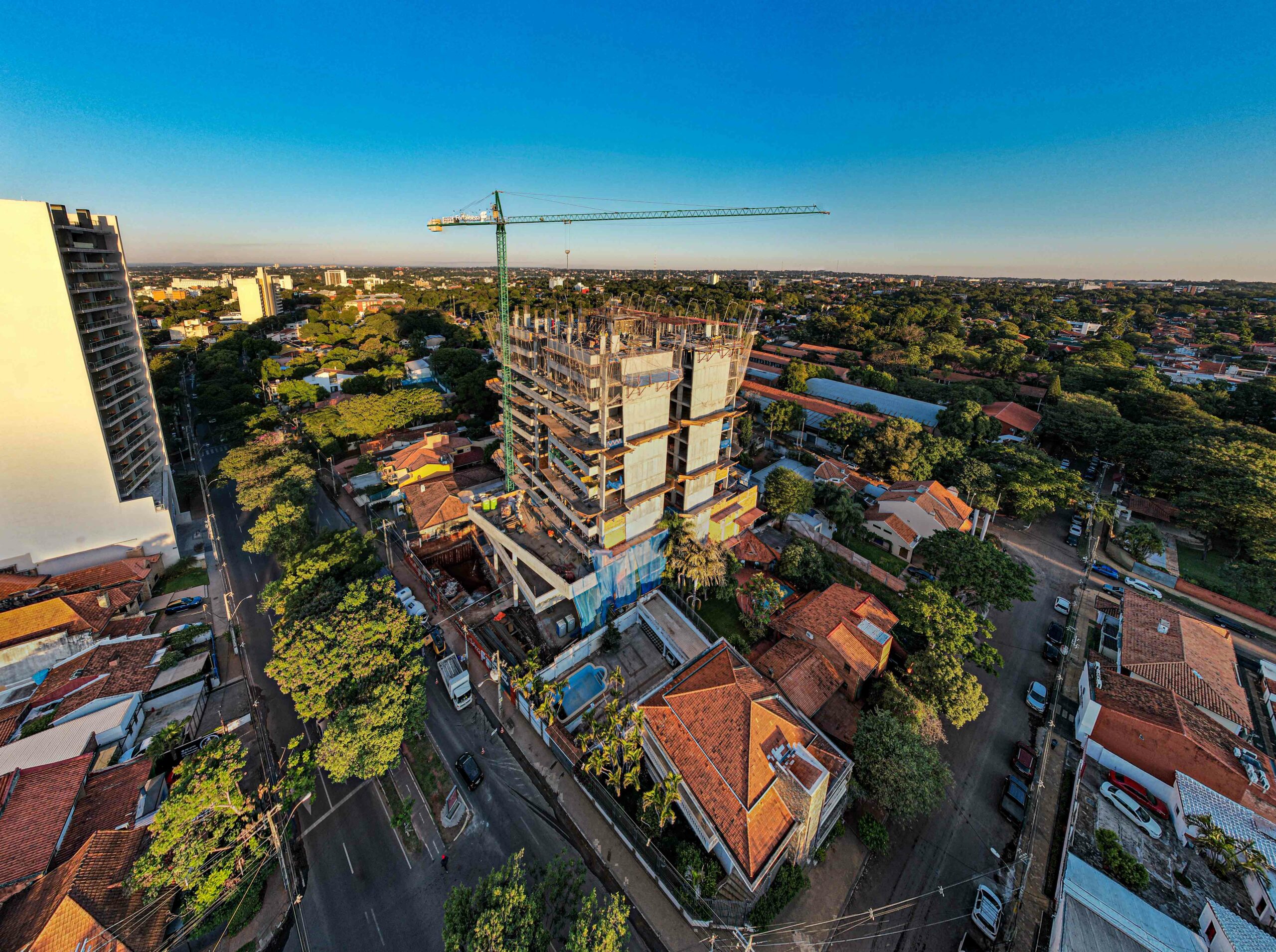 Estructura de hormigón Edificio Fortaleza Boggiani - AGB Constructora
